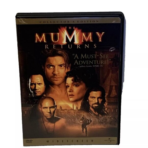Universal | Media | The Mummy Returns Dvd 20 Widescreen Edition Brendan ...